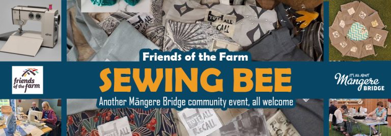 Sewing Bee at Ambury Barn - Sat 7 Sept, 2-4pm - About Māngere Bridge